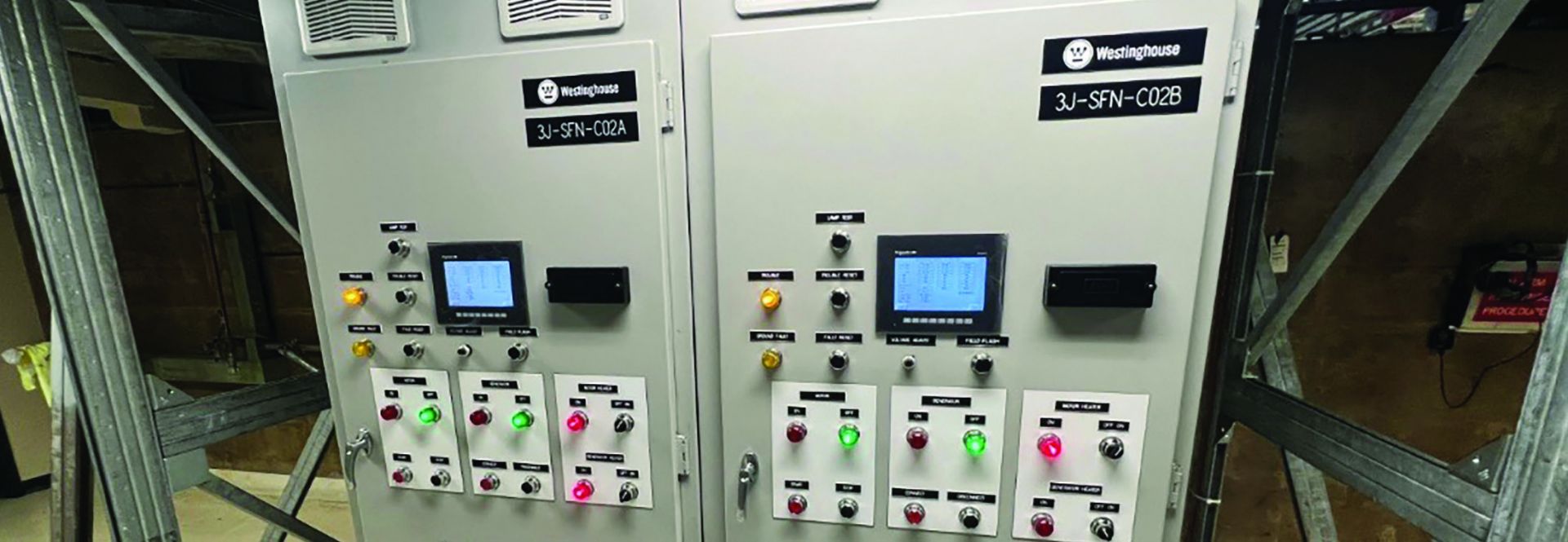 Westinghouse Parts Business MG Set Control Power Cabinets -- ANS ...