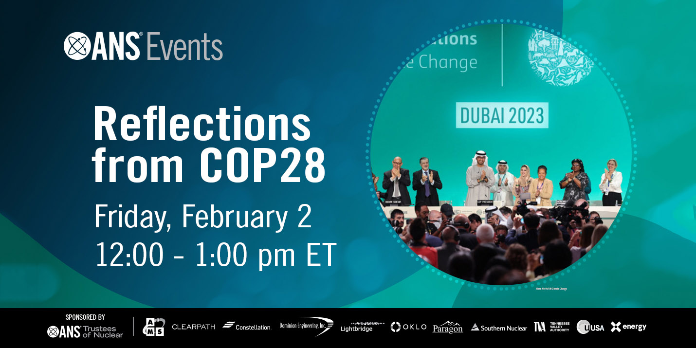 ANS News -- ANS / Nuclear Newswire