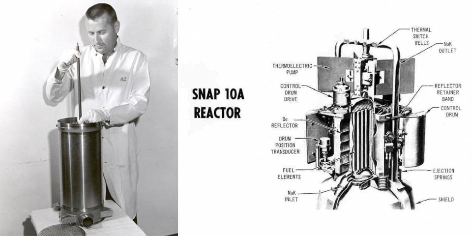 The SNAP-10A reactor power system -- ANS / Nuclear Newswire