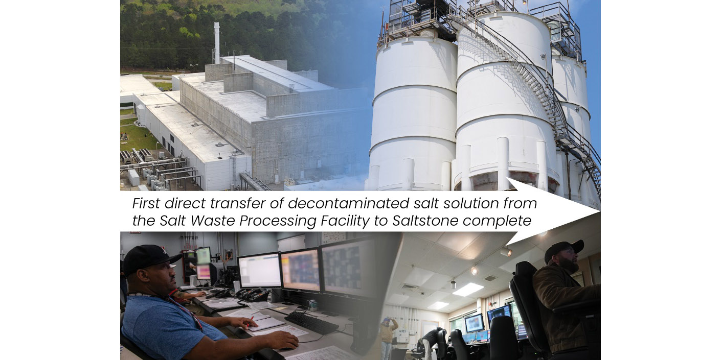 Direct waste transfer process quickens at Savannah River Site -- ANS ...