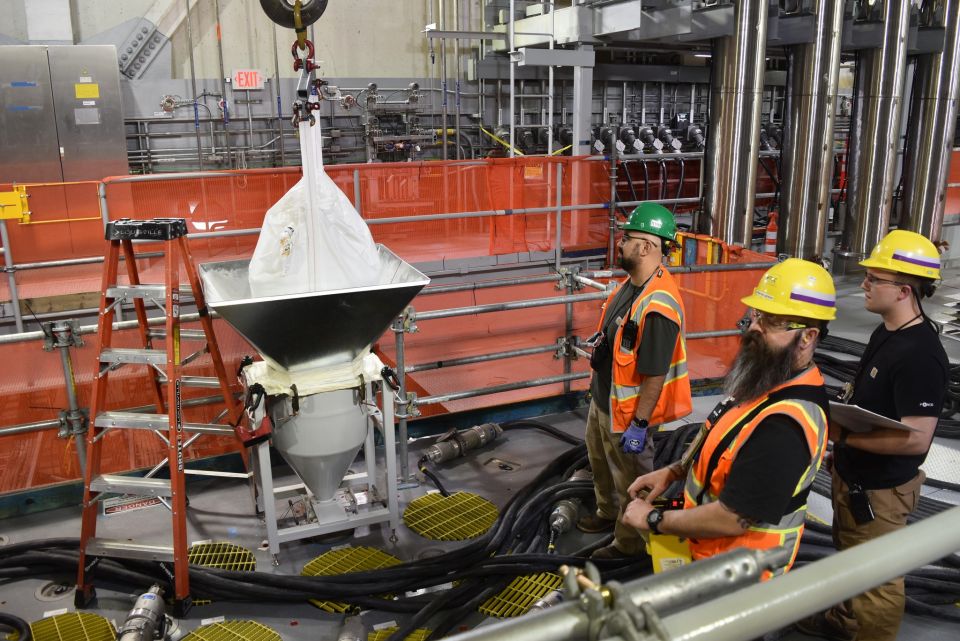 Hanford brings second Vit Plant melter on line -- ANS / Nuclear Newswire
