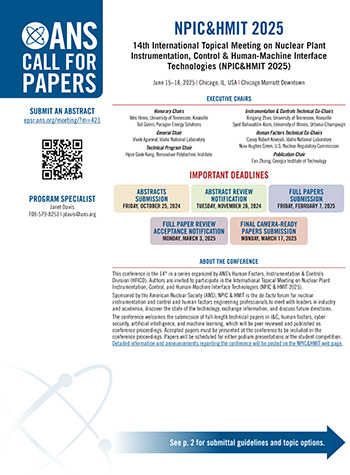 2025 ANS Annual Conference -- ANS / Meetings / National Conferences