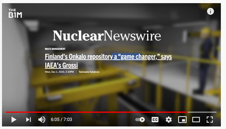 Finnish nuclear plant and spent fuel repository become YouTube stars ...
