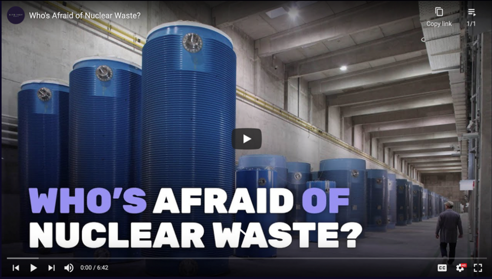 Video dispels some of the myths surrounding nuclear waste -- ANS ...
