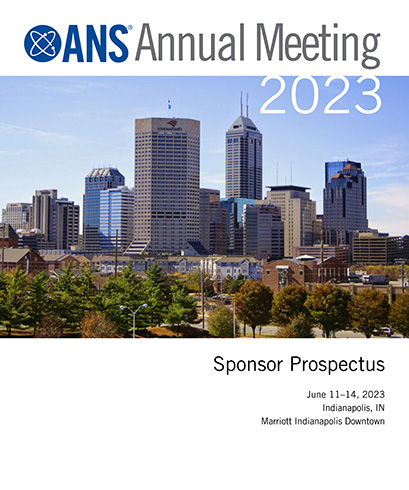 2023 ANS Annual Meeting -- ANS / Meetings