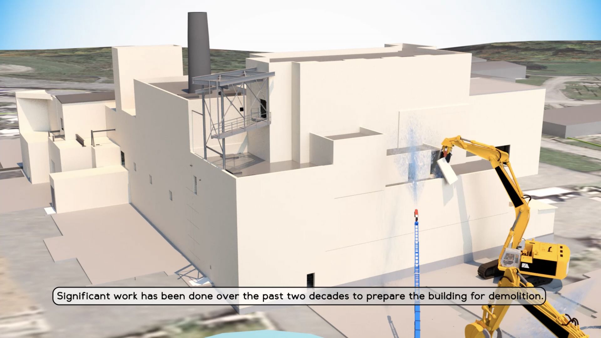 Animated video shows West Valley main plant demolition plan -- ANS ...